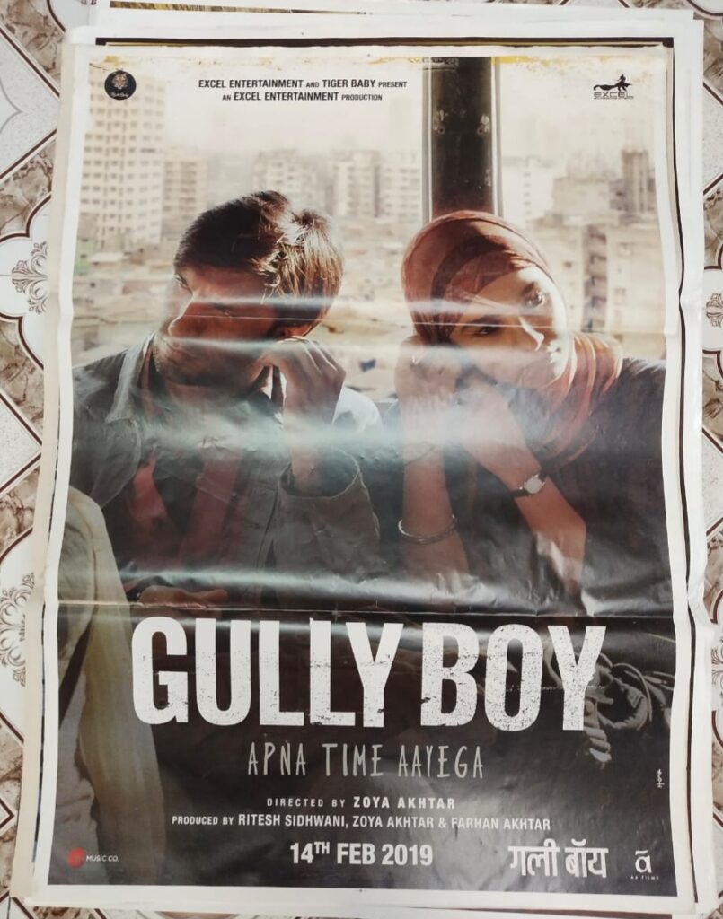 GULLY BOY BOLLYWOOD MOVIE POSTER | Bollywood Poster Studio