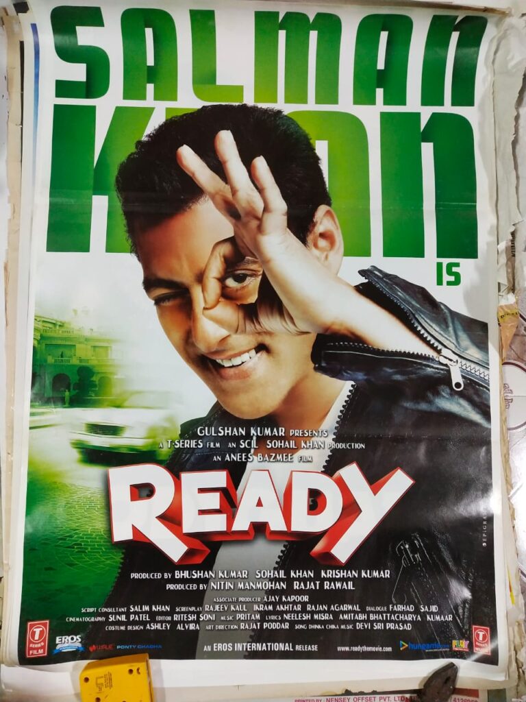READY BOLLYWOOD MOVIE POSTER | Bollywood Poster Studio