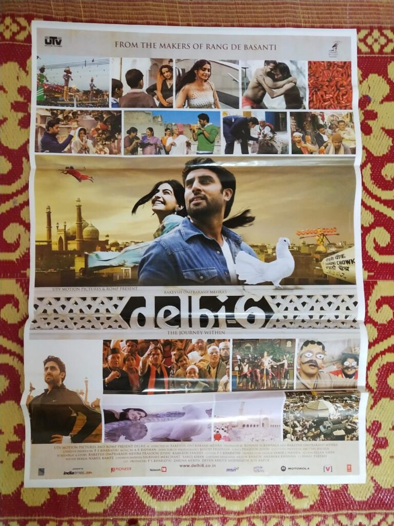 DELHI 6 BOLLYWOOD MOVIE POSTER | Bollywood Poster Studio